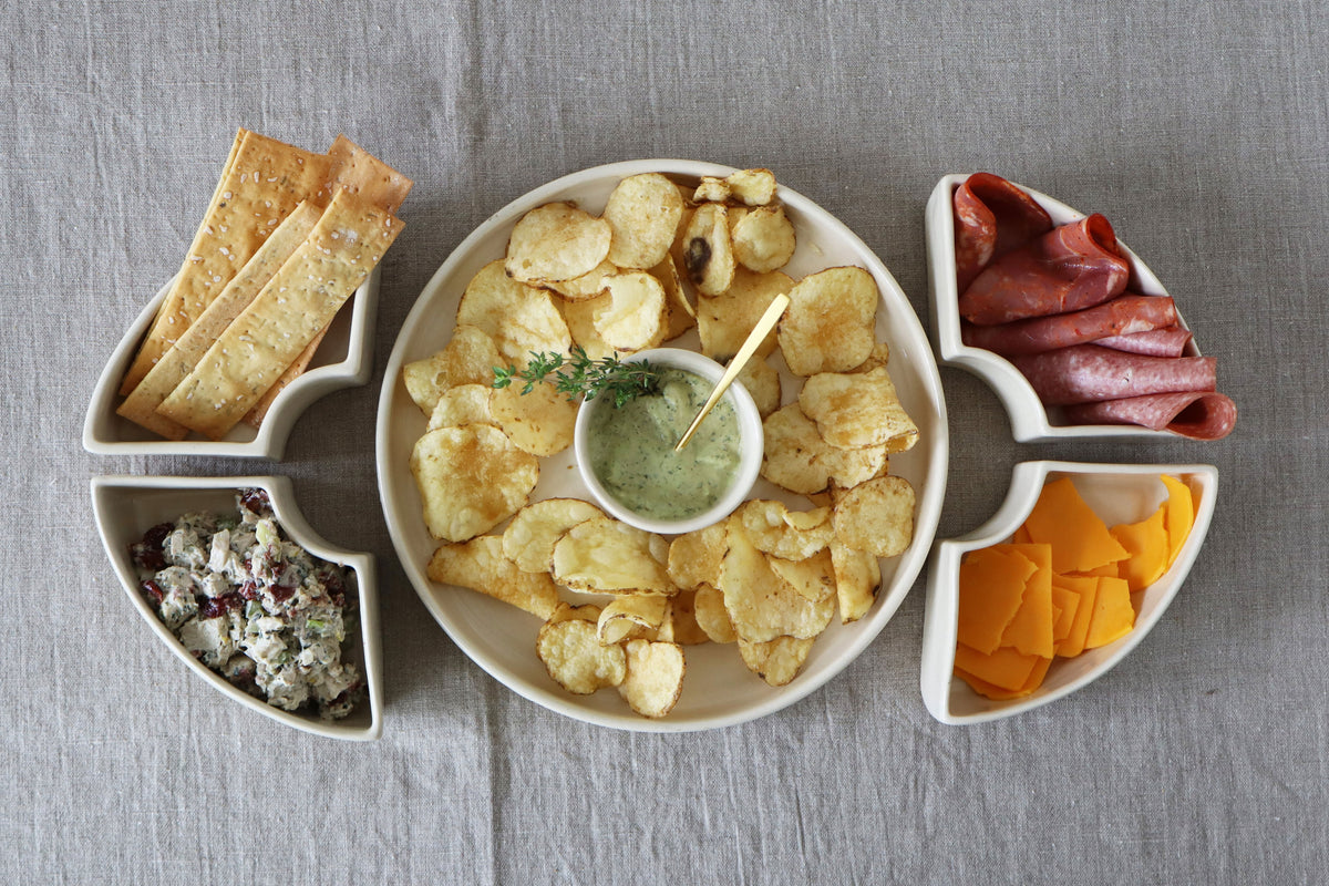Sectioned Dip Platter – Civil Alchemy St Louis