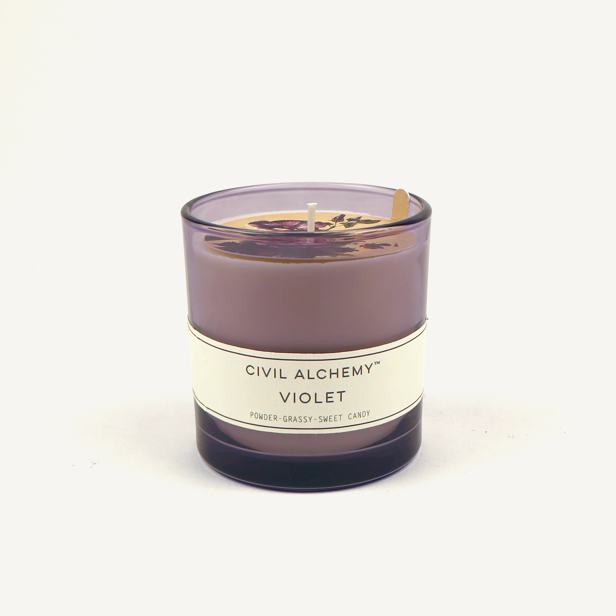 CA Hand-Poured Candle - Violet – Civil Alchemy St. Louis